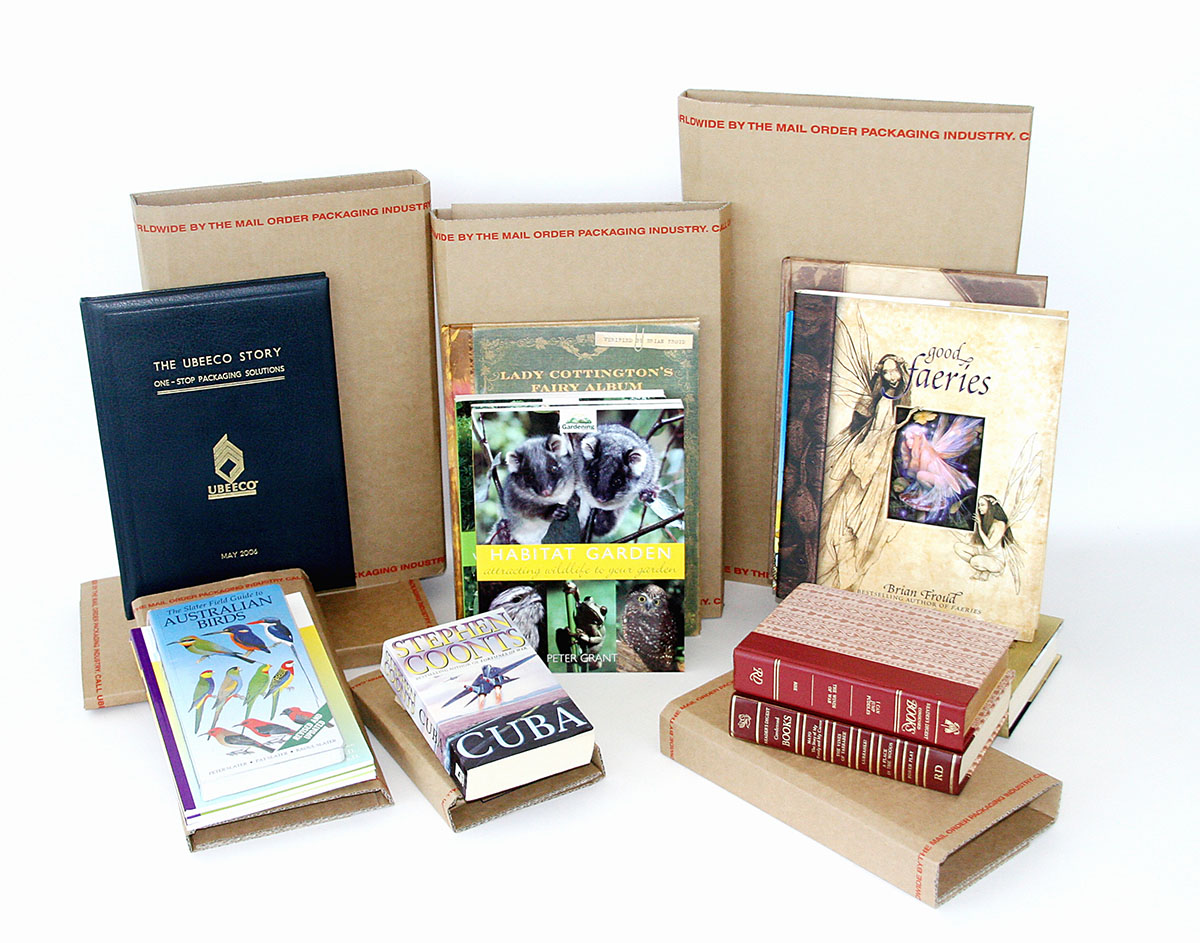 Wrap around cardboard mailer boxes | Saves $$ shipping + max protection